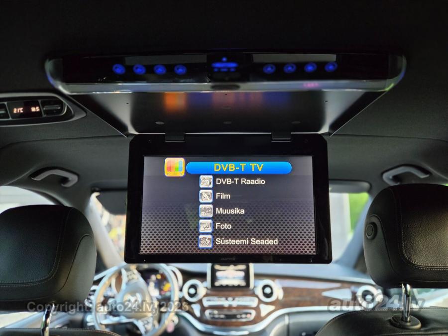 Grey Mercedes-Benz V-Class 2016 in Tallinn, with an engine capacity of 2.10 L and mileage of 241 thousand km for 29000 €, photo 20 on AUTOMOTO.COM.LV