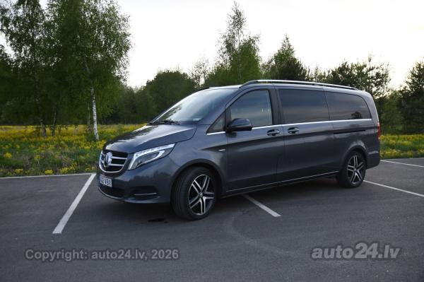 Grey Mercedes-Benz V-Class 2016 in Tallinn, with an engine capacity of 2.10 L and mileage of 169 thousand km for 33500 €, photo 1 on AUTOMOTO.COM.LV