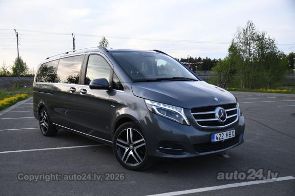 Grey Mercedes-Benz V-Class 2016 in Tallinn, with an engine capacity of 2.10 L and mileage of 169 thousand km for 33500 €, photo 3 on AUTOMOTO.COM.LV