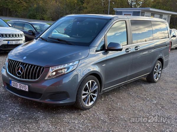 Grey Mercedes-Benz V-Class 2016 in Viljandi, with an engine capacity of 2.10 L and mileage of 289 thousand km for 27999 €, photo 3 on AUTOMOTO.COM.LV