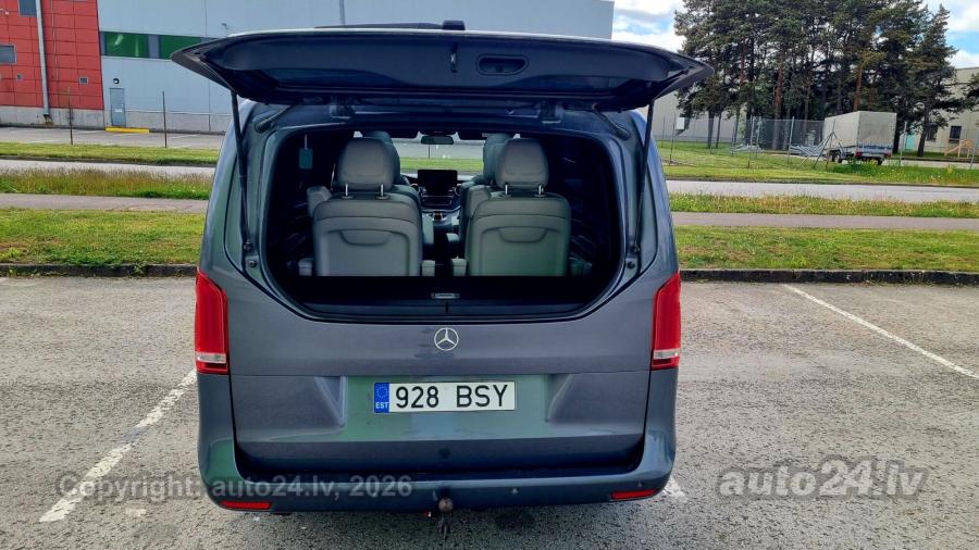 Grey Mercedes-Benz V-Class 2017 in Tallinn, with an engine capacity of 2.10 L and mileage of 0 thousand km for 29900 €, photo 7 on AUTOMOTO.COM.LV