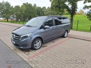 Grey Mercedes-Benz V-Class 2017 in Parnu, with an engine capacity of 2.10 L and mileage of 179 thousand km for 33900 €, photo  on AUTOMOTO.COM.LV