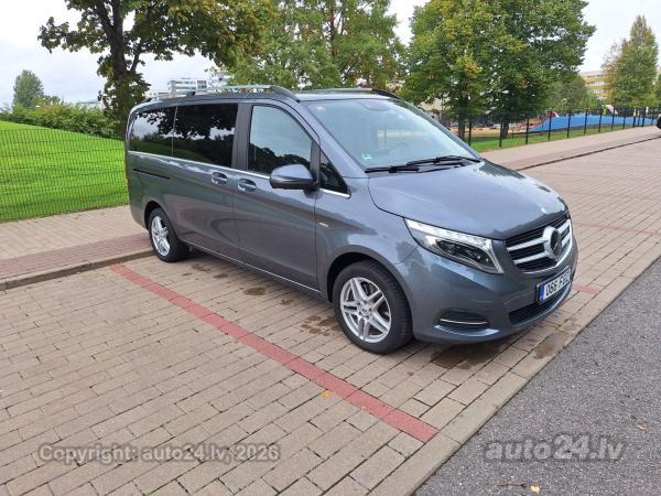Grey Mercedes-Benz V-Class 2017 in Parnu, with an engine capacity of 2.10 L and mileage of 179 thousand km for 33900 €, photo 4 on AUTOMOTO.COM.LV