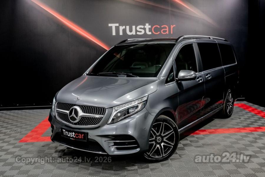 Grey Mercedes-Benz V-Class 2019 in Parnu, with an engine capacity of 2.00 L and mileage of 147 thousand km for 45900 €, photo 1 on AUTOMOTO.COM.LV