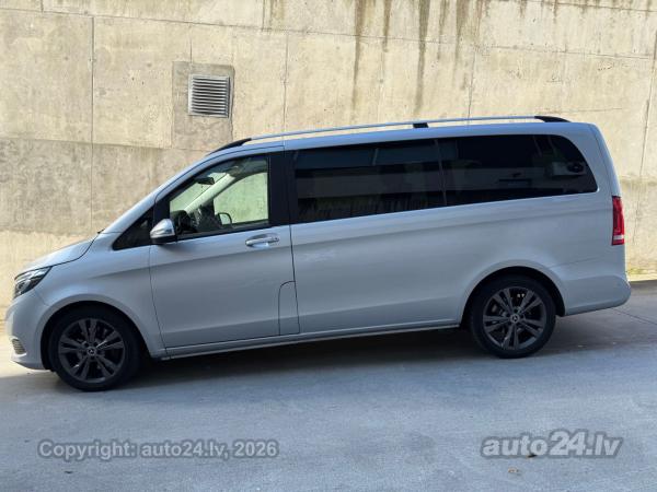 Grey Mercedes-Benz V-Class 2019 in Tallinn, with an engine capacity of 2.10 L and mileage of 110 thousand km for 39750 €, photo 2 on AUTOMOTO.COM.LV