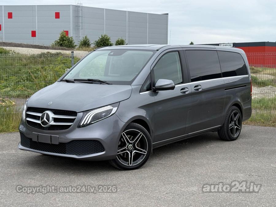 Grey Mercedes-Benz V-Class 2019 in Tallinn, with an engine capacity of 2.00 L and mileage of 216 thousand km for 34990 €, photo 4 on AUTOMOTO.COM.LV