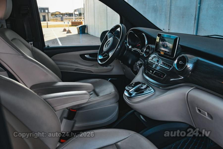 Grey Mercedes-Benz V-Class 2020 in Tallinn, with an engine capacity of 2.00 L and mileage of 0 thousand km for 50000 €, photo 7 on AUTOMOTO.COM.LV