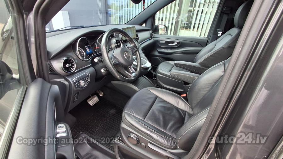 Grey Mercedes-Benz V-Class 2020 in Tartu, with an engine capacity of 2.00 L and mileage of 179 thousand km for 44990 €, photo 14 on AUTOMOTO.COM.LV