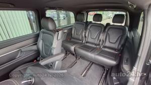 Grey Mercedes-Benz V-Class 2020 in Tartu, with an engine capacity of 2.00 L and mileage of 179 thousand km for 44990 €, photo 18 on AUTOMOTO.COM.LV