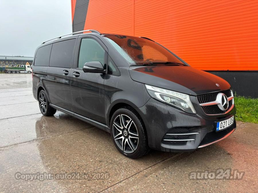 Grey Mercedes-Benz V-Class 2021 in Tallinn, with an engine capacity of 2.00 L and mileage of 200 thousand km for 43276 €, photo 5 on AUTOMOTO.COM.LV