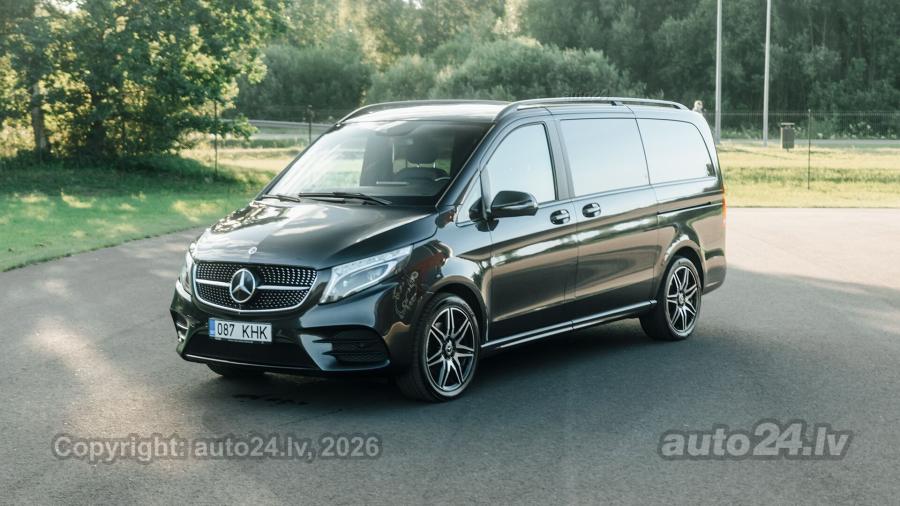 Grey Mercedes-Benz V-Class 2022 in Tallinn, with an engine capacity of 2.00 L and mileage of 151 thousand km for 63000 €, photo 6 on AUTOMOTO.COM.LV