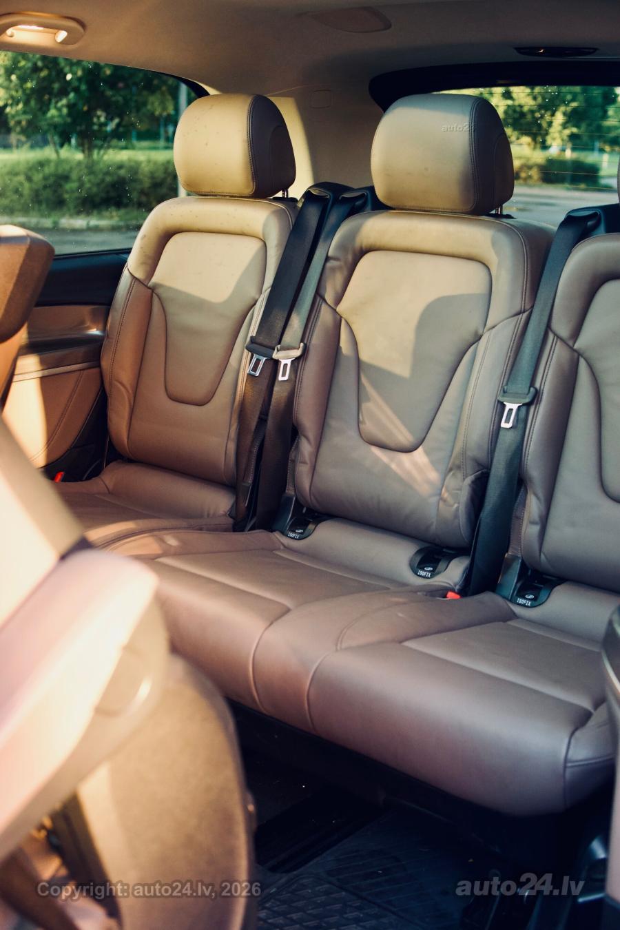 Grey Mercedes-Benz V-Class 2022 in Tallinn, with an engine capacity of 2.00 L and mileage of 93 thousand km for 60000 €, photo 16 on AUTOMOTO.COM.LV