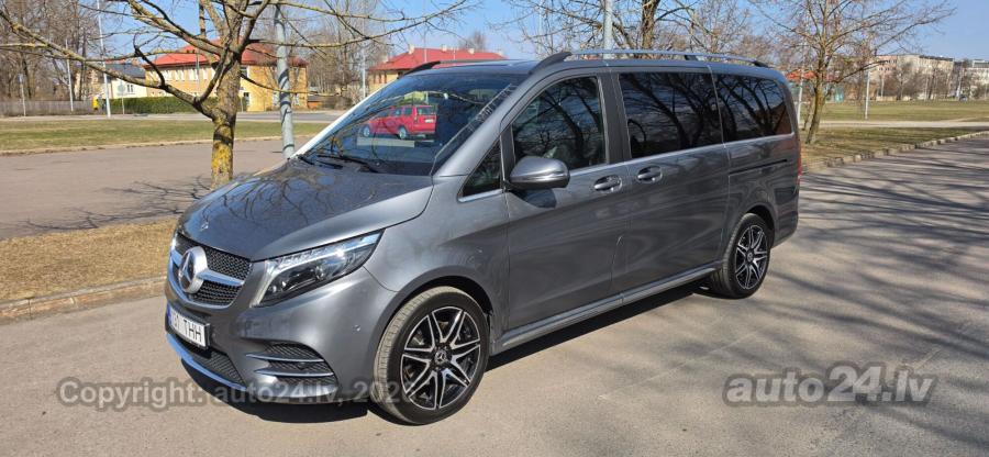 Grey Mercedes-Benz V-Class 2023 in Tallinn, with an engine capacity of 2.00 L and mileage of 110 thousand km for 65000 €, photo 1 on AUTOMOTO.COM.LV