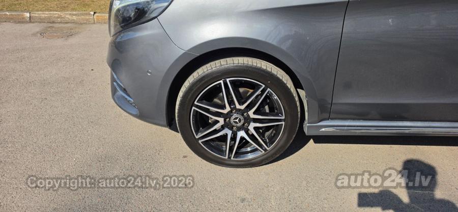 Grey Mercedes-Benz V-Class 2023 in Tallinn, with an engine capacity of 2.00 L and mileage of 110 thousand km for 65000 €, photo 3 on AUTOMOTO.COM.LV