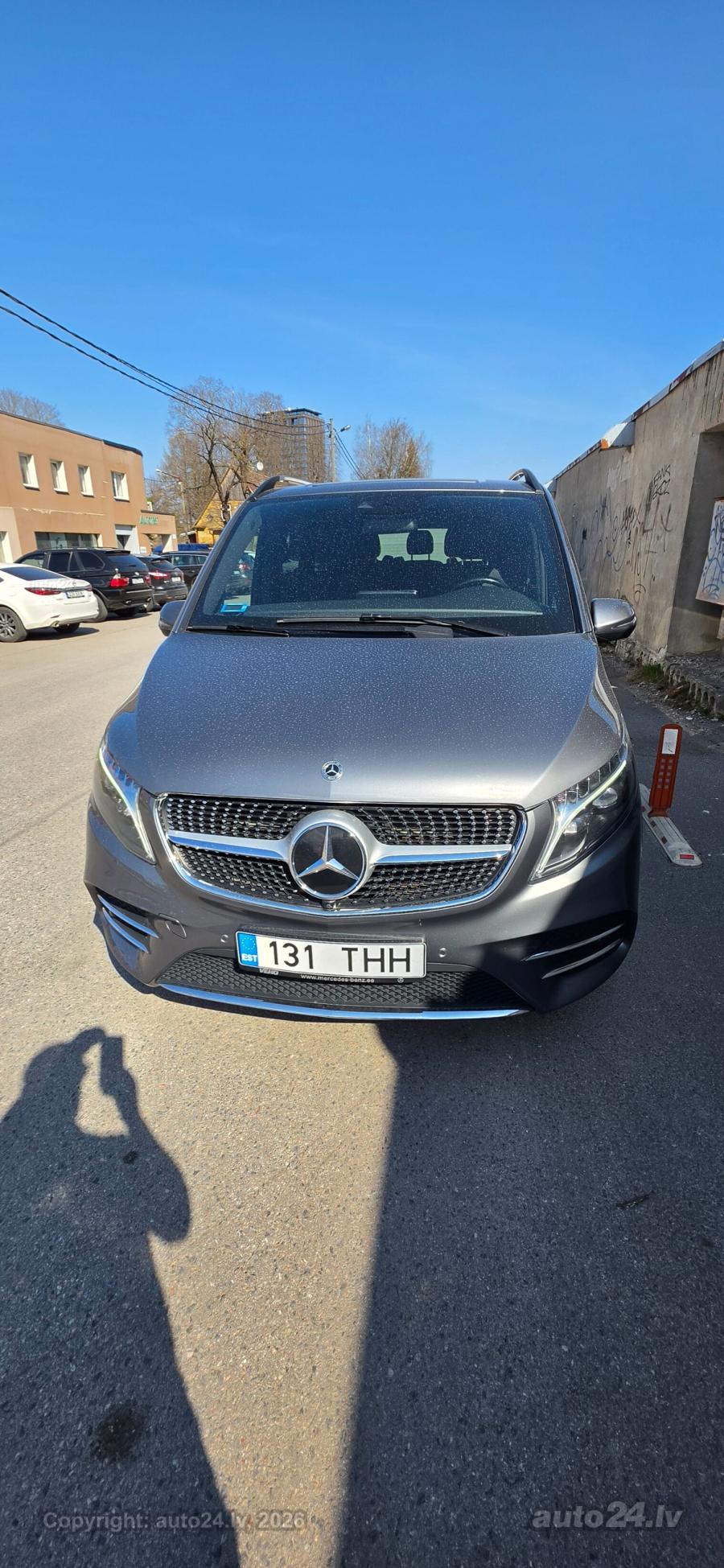 Grey Mercedes-Benz V-Class 2023 in Tallinn, with an engine capacity of 2.00 L and mileage of 110 thousand km for 65000 €, photo 9 on AUTOMOTO.COM.LV
