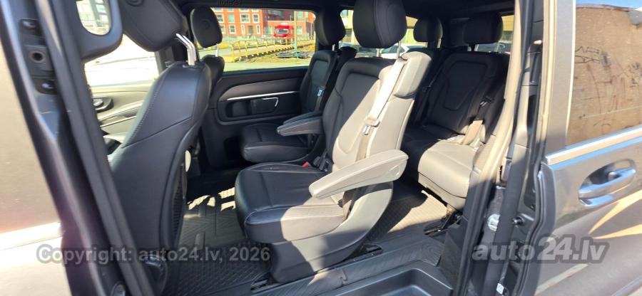 Grey Mercedes-Benz V-Class 2023 in Tallinn, with an engine capacity of 2.00 L and mileage of 110 thousand km for 65000 €, photo 18 on AUTOMOTO.COM.LV