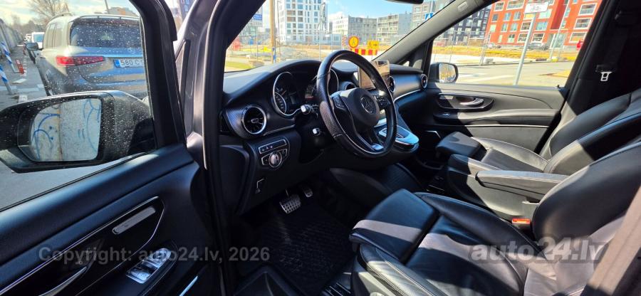 Grey Mercedes-Benz V-Class 2023 in Tallinn, with an engine capacity of 2.00 L and mileage of 110 thousand km for 65000 €, photo 19 on AUTOMOTO.COM.LV
