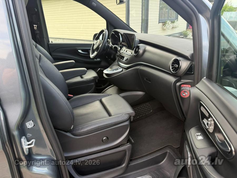 Grey Mercedes-Benz V-Class 2023 in Paide, with an engine capacity of 2.00 L and mileage of 100 thousand km for 71000 €, photo 7 on AUTOMOTO.COM.LV