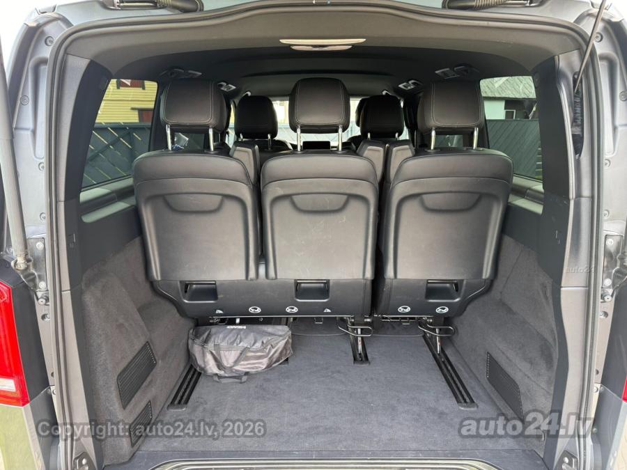 Grey Mercedes-Benz V-Class 2023 in Paide, with an engine capacity of 2.00 L and mileage of 100 thousand km for 71000 €, photo 12 on AUTOMOTO.COM.LV