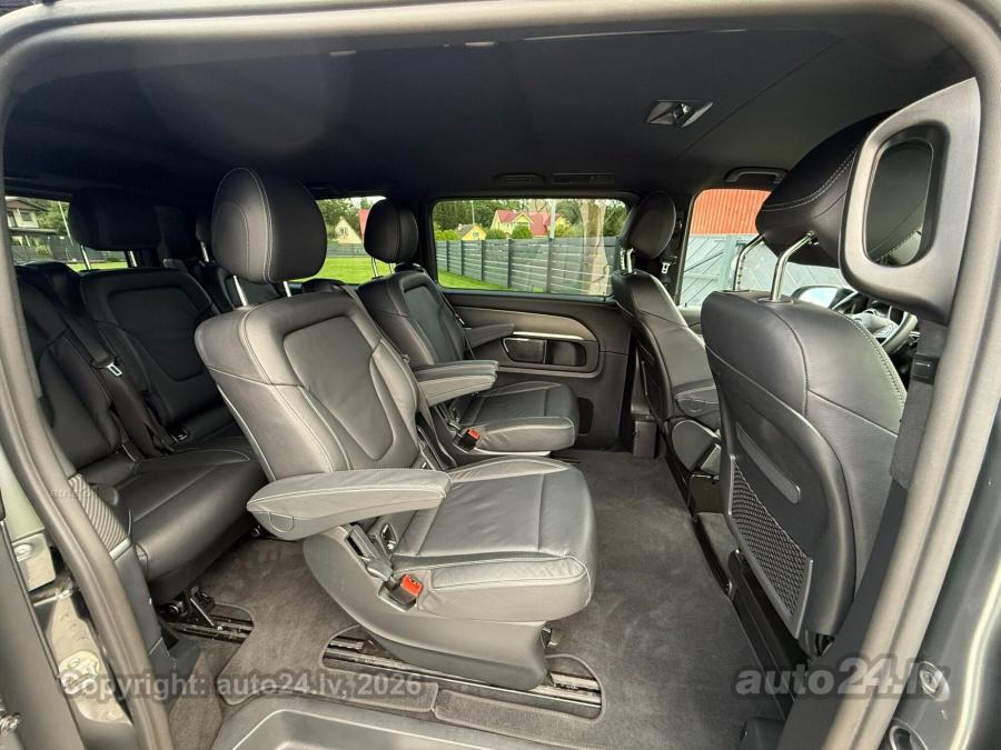 Grey Mercedes-Benz V-Class 2023 in Paide, with an engine capacity of 2.00 L and mileage of 100 thousand km for 71000 €, photo 13 on AUTOMOTO.COM.LV