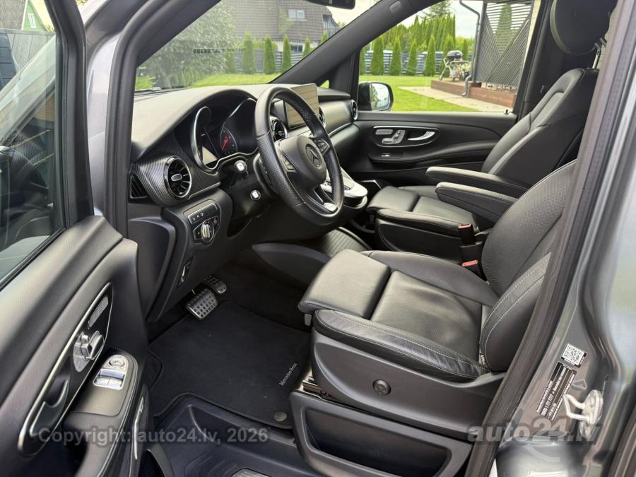 Grey Mercedes-Benz V-Class 2023 in Paide, with an engine capacity of 2.00 L and mileage of 100 thousand km for 71000 €, photo 15 on AUTOMOTO.COM.LV