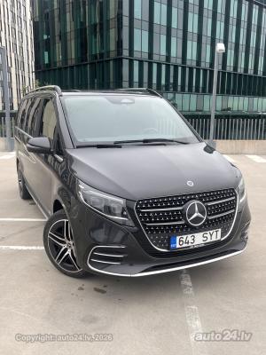 Pelēks Mercedes-Benz V-Class 2024 Tallina, ar dzinēja tilpumu 2.00 L un nobraukumu 75 tūkst. km par 76990 €, foto  vietnē AUTOMOTO.COM.LV