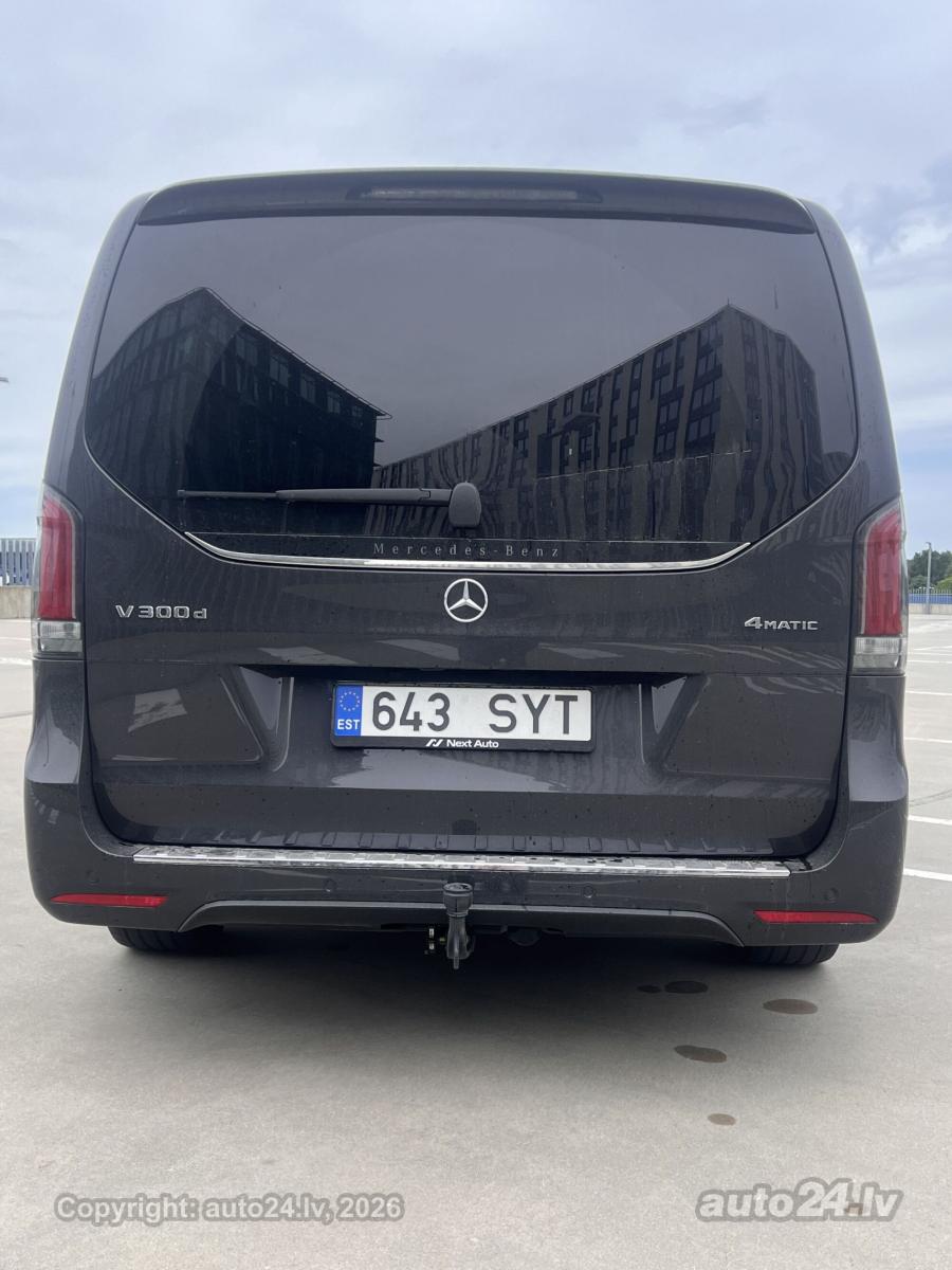 Pelēks Mercedes-Benz V-Class 2024 Tallina, ar dzinēja tilpumu 2.00 L un nobraukumu 75 tūkst. km par 76990 €, foto 8 vietnē AUTOMOTO.COM.LV