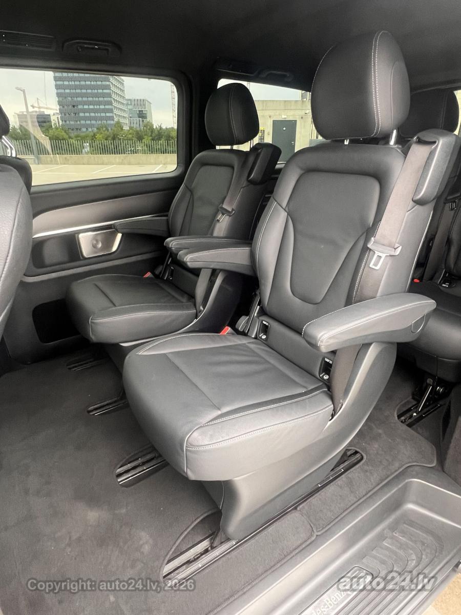 Pelēks Mercedes-Benz V-Class 2024 Tallina, ar dzinēja tilpumu 2.00 L un nobraukumu 75 tūkst. km par 76990 €, foto 13 vietnē AUTOMOTO.COM.LV