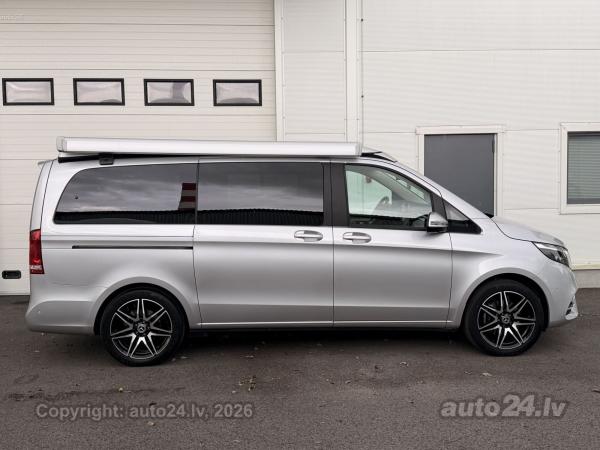 Grey Mercedes-Benz V-Class 2024 in Tallinn, with an engine capacity of 2.00 L and mileage of 27 thousand km for 83080 €, photo 3 on AUTOMOTO.COM.LV