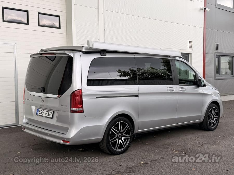 Pelēks Mercedes-Benz V-Class 2024 Tallina, ar dzinēja tilpumu 2.00 L un nobraukumu 27 tūkst. km par 83080 €, foto 4 vietnē AUTOMOTO.COM.LV