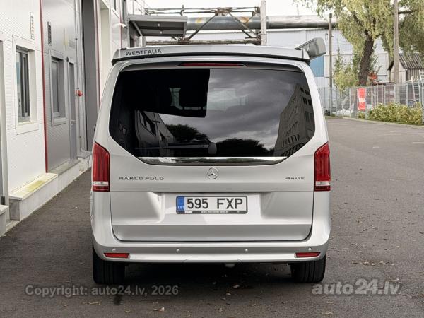 Grey Mercedes-Benz V-Class 2024 in Tallinn, with an engine capacity of 2.00 L and mileage of 27 thousand km for 83080 €, photo 5 on AUTOMOTO.COM.LV