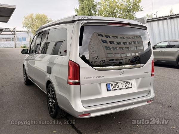 Grey Mercedes-Benz V-Class 2024 in Tallinn, with an engine capacity of 2.00 L and mileage of 27 thousand km for 83080 €, photo 6 on AUTOMOTO.COM.LV
