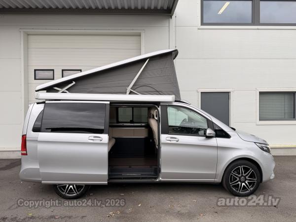 Grey Mercedes-Benz V-Class 2024 in Tallinn, with an engine capacity of 2.00 L and mileage of 27 thousand km for 83080 €, photo 7 on AUTOMOTO.COM.LV