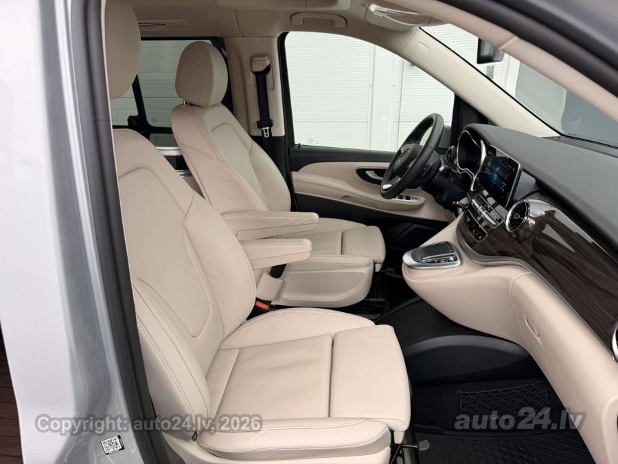 Pelēks Mercedes-Benz V-Class 2024 Tallina, ar dzinēja tilpumu 2.00 L un nobraukumu 27 tūkst. km par 83080 €, foto 8 vietnē AUTOMOTO.COM.LV