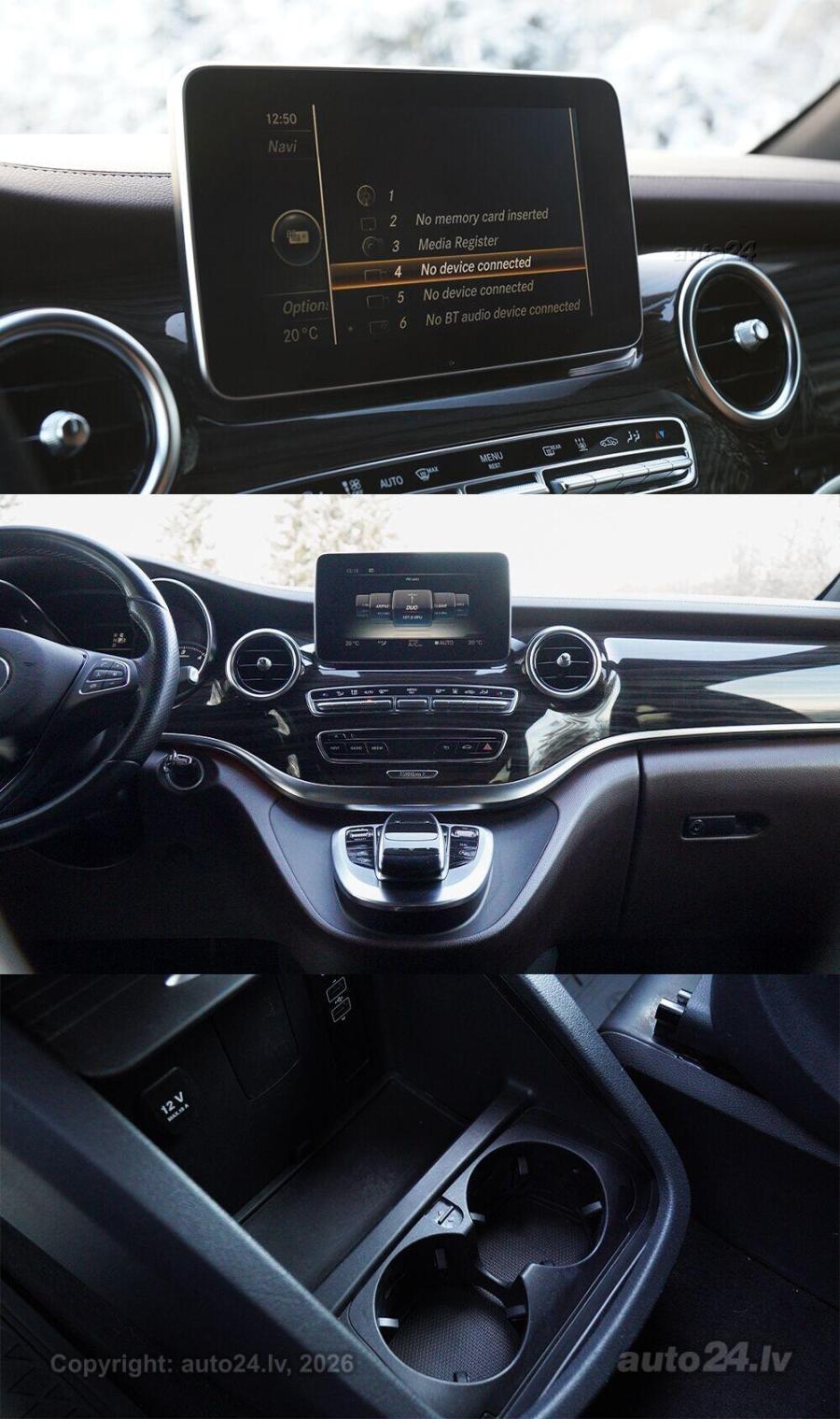 Mercedes-Benz V-Class 2014 in Tartu, with an engine capacity of 2.10 L and mileage of 210 thousand km for 28500 €, photo 24 on AUTOMOTO.COM.LV
