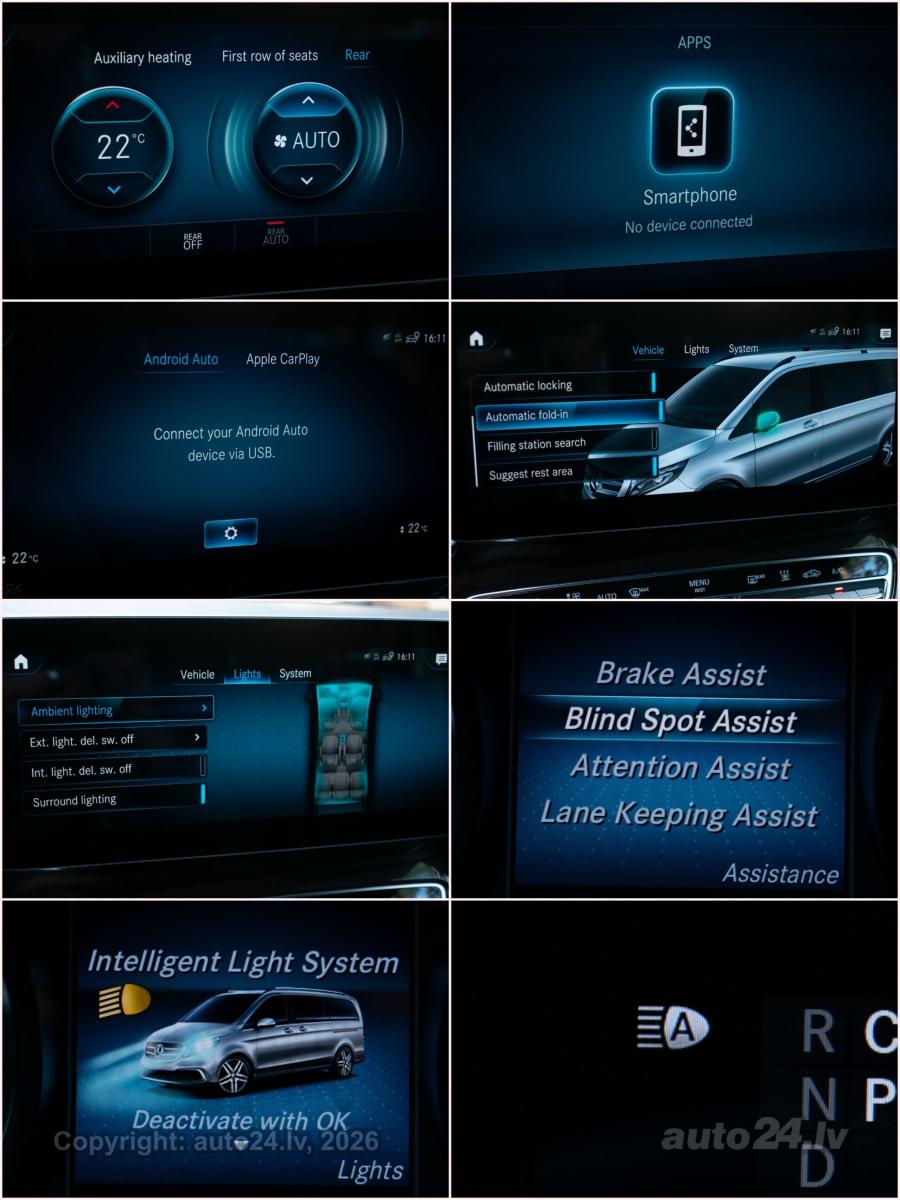 Мерседес В-Класс 2021 в Таллин, объемом двигателя 2.00 л и пробегом 160 тыс. км за 53990 €, фото 17 на AUTOMOTO.COM.LV