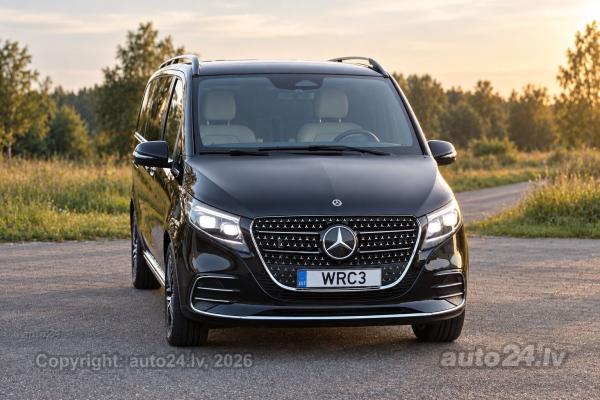 Mercedes-Benz V-Class 2025 in Tallinn on AUTOMOTO.COM.LV Mercedes-Benz V-Class 2025 in Tallinn, with an engine capacity of 2.00 L and mileage of 15 thousand km for 98500 €, photo 1 on AUTOMOTO.COM.LV