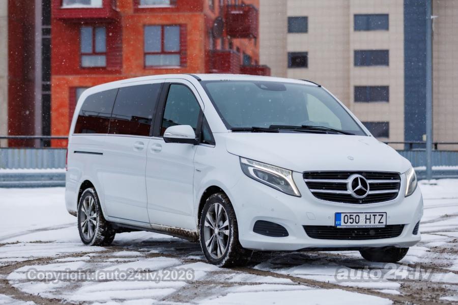 Balts Mercedes-Benz V-Class 2015 Tallina, ar dzinēja tilpumu 2.10 L un nobraukumu 281 tūkst. km par 22900 €, foto 4 vietnē AUTOMOTO.COM.LV