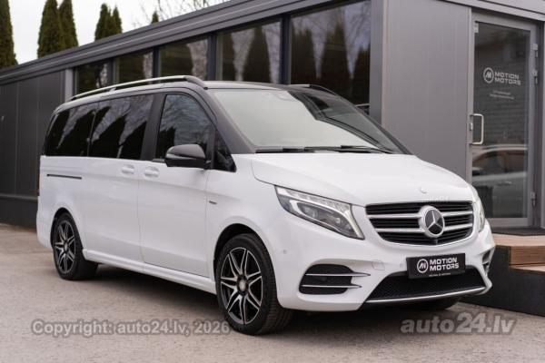 White Mercedes-Benz V-Class 2016 in Tallinn, with an engine capacity of 2.10 L and mileage of 177 thousand km for 39900 €, photo 1 on AUTOMOTO.COM.LV