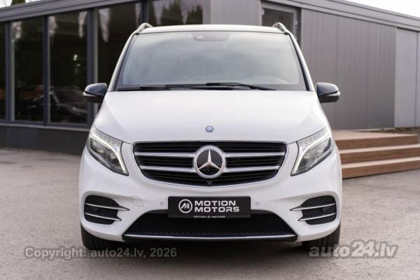 White Mercedes-Benz V-Class 2016 in Tallinn, with an engine capacity of 2.10 L and mileage of 177 thousand km for 39900 €, photo 3 on AUTOMOTO.COM.LV