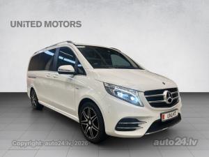 White Mercedes-Benz V-Class 2017 in Tallinn, with an engine capacity of 2.10 L and mileage of 171 thousand km for 29900 €, photo 3 on AUTOMOTO.COM.LV