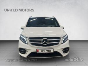 White Mercedes-Benz V-Class 2017 in Tallinn, with an engine capacity of 2.10 L and mileage of 171 thousand km for 29900 €, photo 5 on AUTOMOTO.COM.LV