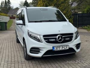 White Mercedes-Benz V-Class 2017 in Tallinn, with an engine capacity of 2.10 L and mileage of 154 thousand km for 39000 €, photo  on AUTOMOTO.COM.LV
