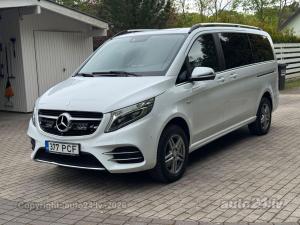White Mercedes-Benz V-Class 2017 in Tallinn, with an engine capacity of 2.10 L and mileage of 154 thousand km for 39000 €, photo 3 on AUTOMOTO.COM.LV