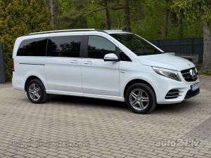 White Mercedes-Benz V-Class 2017 in Tallinn, with an engine capacity of 2.10 L and mileage of 154 thousand km for 39000 €, photo 4 on AUTOMOTO.COM.LV