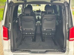 White Mercedes-Benz V-Class 2017 in Tallinn, with an engine capacity of 2.10 L and mileage of 154 thousand km for 39000 €, photo 7 on AUTOMOTO.COM.LV