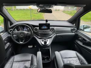 White Mercedes-Benz V-Class 2017 in Tallinn, with an engine capacity of 2.10 L and mileage of 154 thousand km for 39000 €, photo 9 on AUTOMOTO.COM.LV