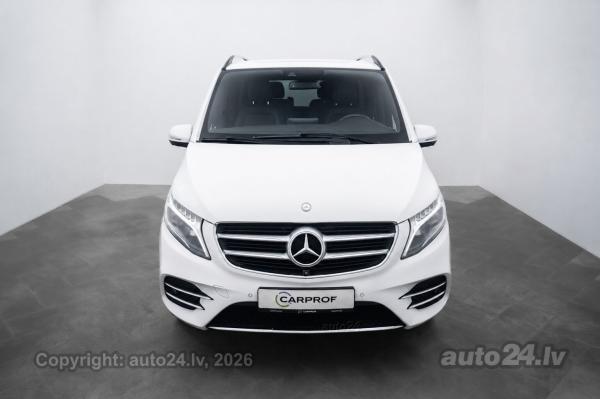 White Mercedes-Benz V-Class 2017 in Tallinn, with an engine capacity of 2.10 L and mileage of 154 thousand km for 35999 €, photo 2 on AUTOMOTO.COM.LV