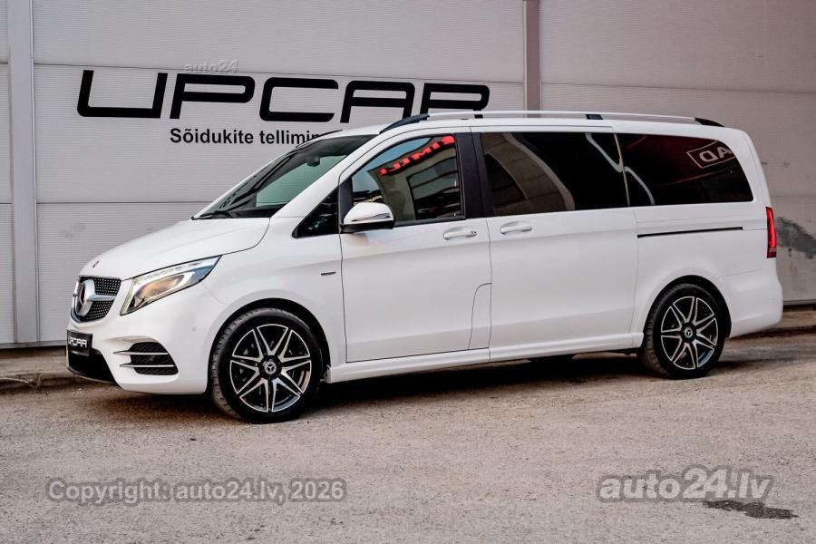 White Mercedes-Benz V-Class 2017 in Parnu, with an engine capacity of 2.10 L and mileage of 133 thousand km for 41900 €, photo 4 on AUTOMOTO.COM.LV