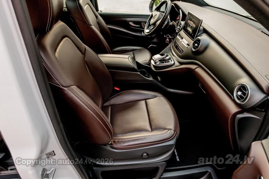 White Mercedes-Benz V-Class 2017 in Parnu, with an engine capacity of 2.10 L and mileage of 133 thousand km for 41900 €, photo 13 on AUTOMOTO.COM.LV